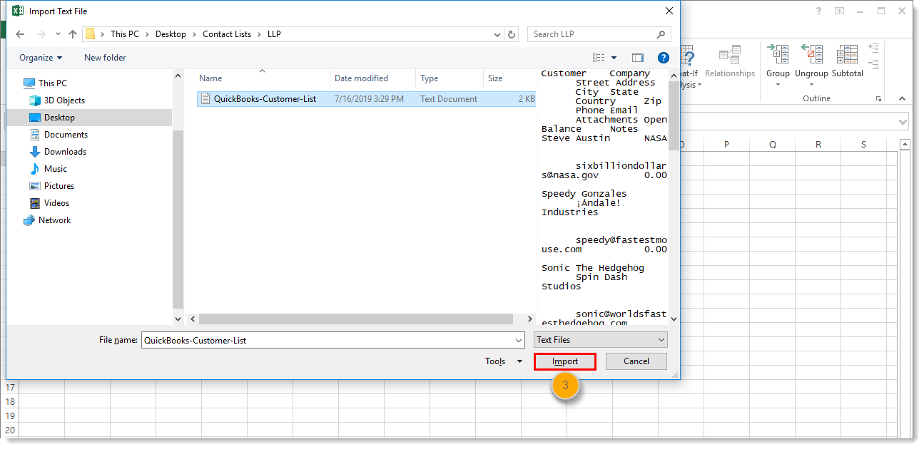How To Remove Headers When Importing Data Into Excel From A TXT File